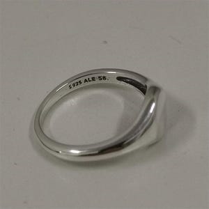 Pandora Signet S925 Sterling Silver Ale Ring - Etsy