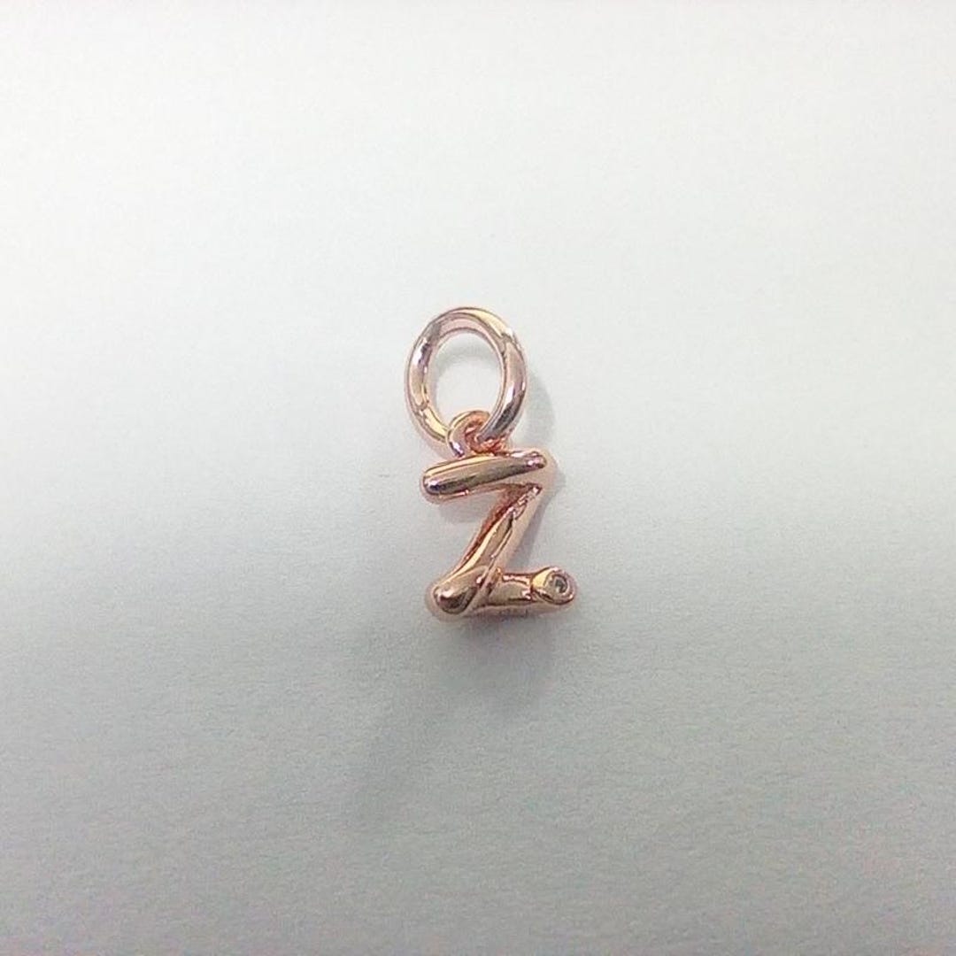 Pandora Moments Letter Z Script Alphabet Kirjainkoru Hela - Etsy