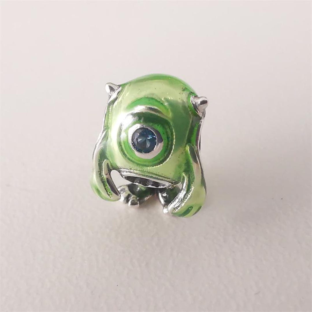 Pandora Pixar Monsters University Mike Skewer 925 Silver Ale Charm - Etsy
