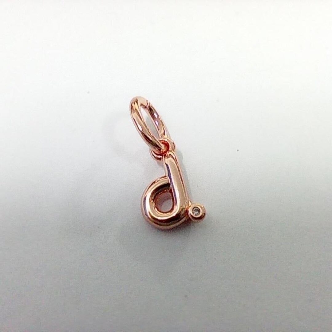 Pandora Rose Gold Moments Letter D Script Alphabet Kirjainkoru Hela - Etsy