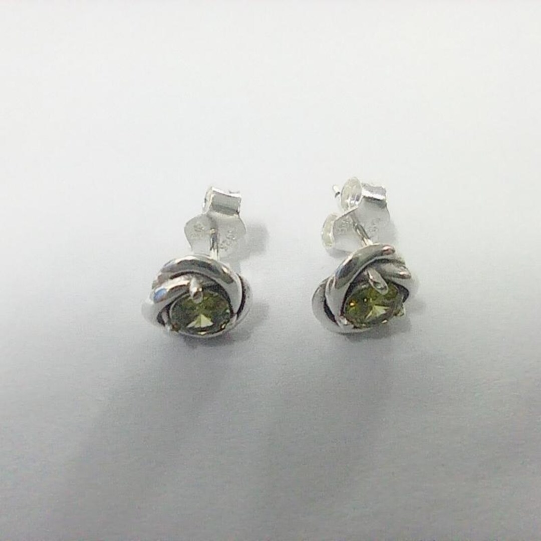 Pandora August Birthstone Eternity Circle Stud Earrings Ale S925 - Etsy