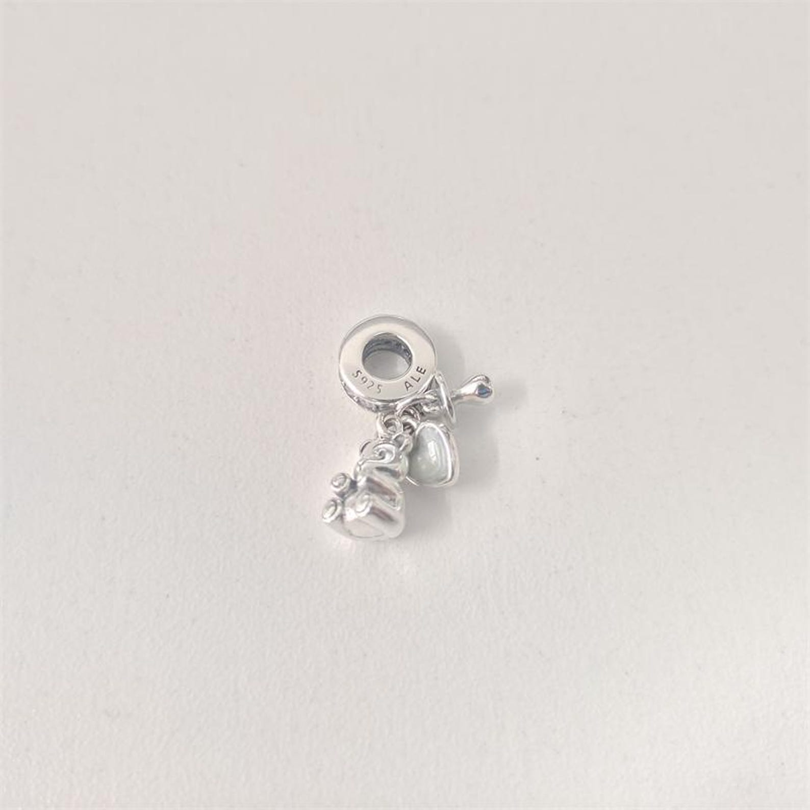 Pandora Baby Teddy Bear, Treasures Dangle Charm - Etsy