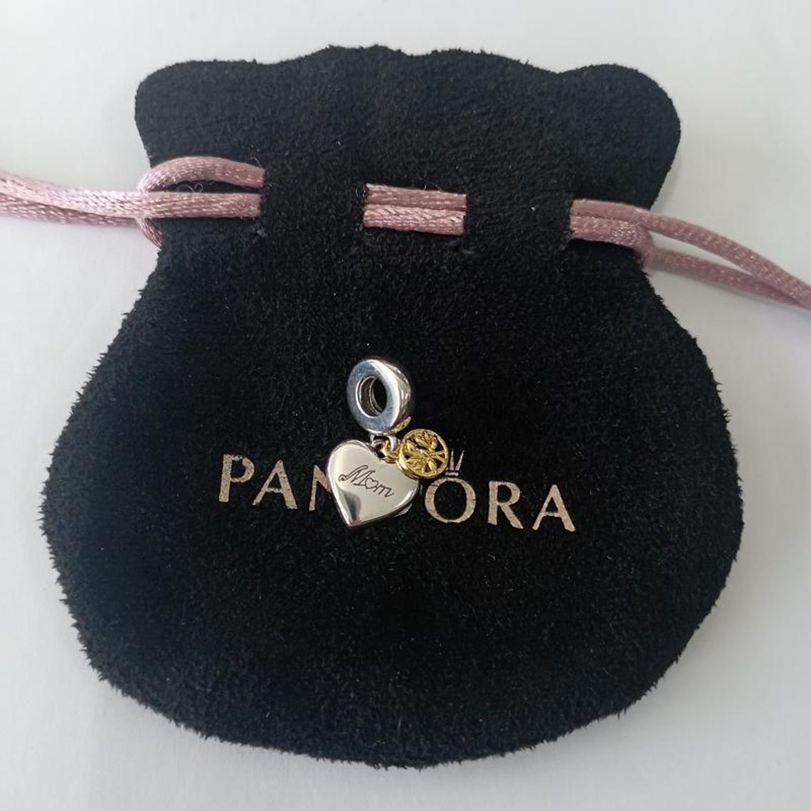 Pandora Two-tone Family Tree Heart Dangle Charm - Etsy