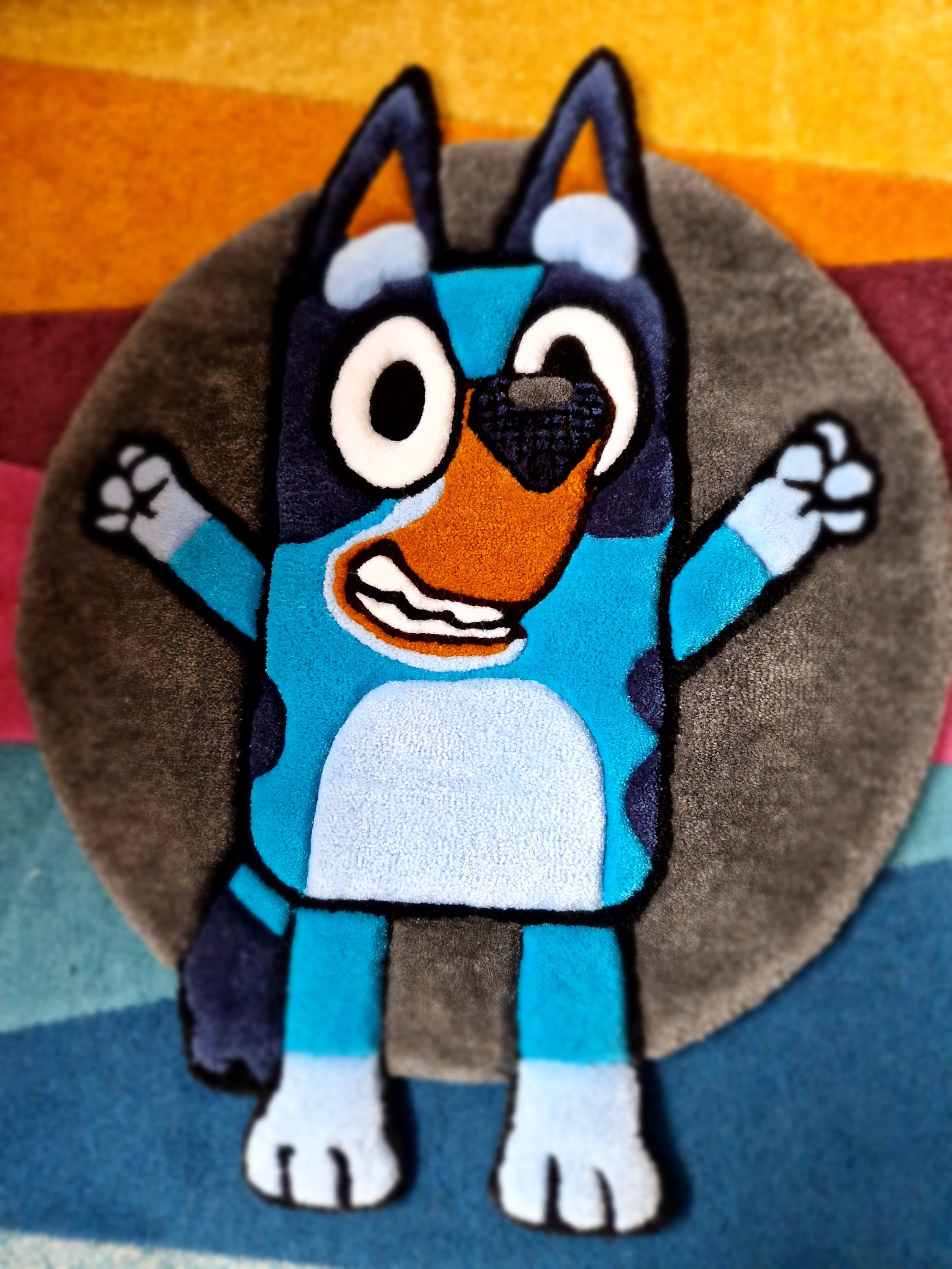 Bluey Custom Tufted Rug - Etsy