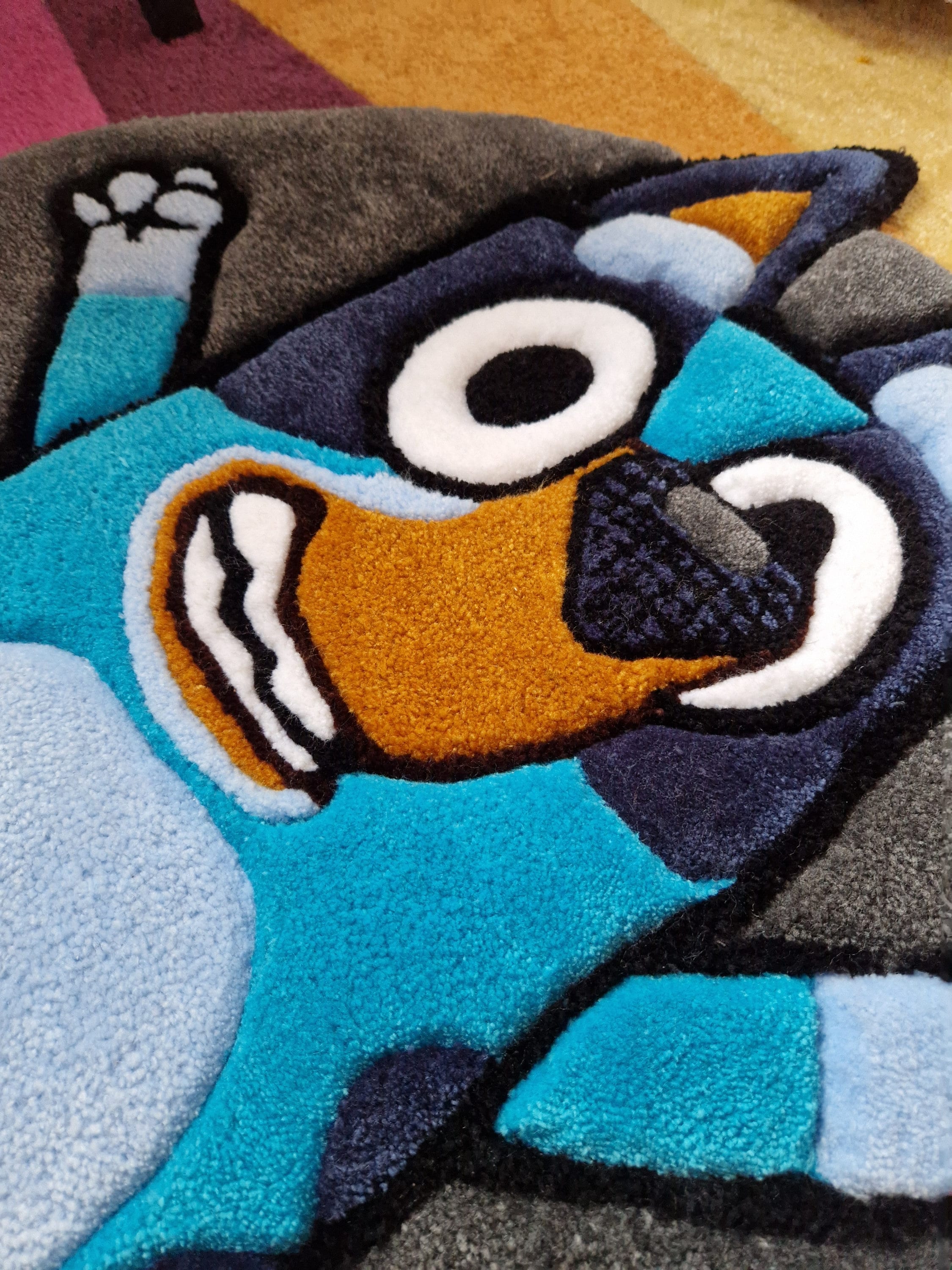 Bluey Custom Tufted Rug - Etsy