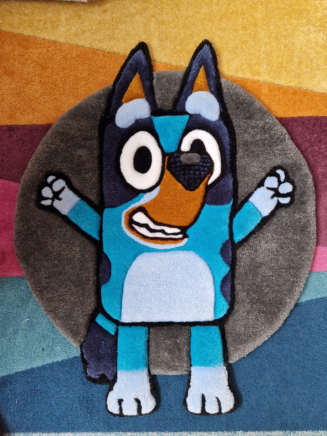 Bluey Custom Tufted Rug - Etsy