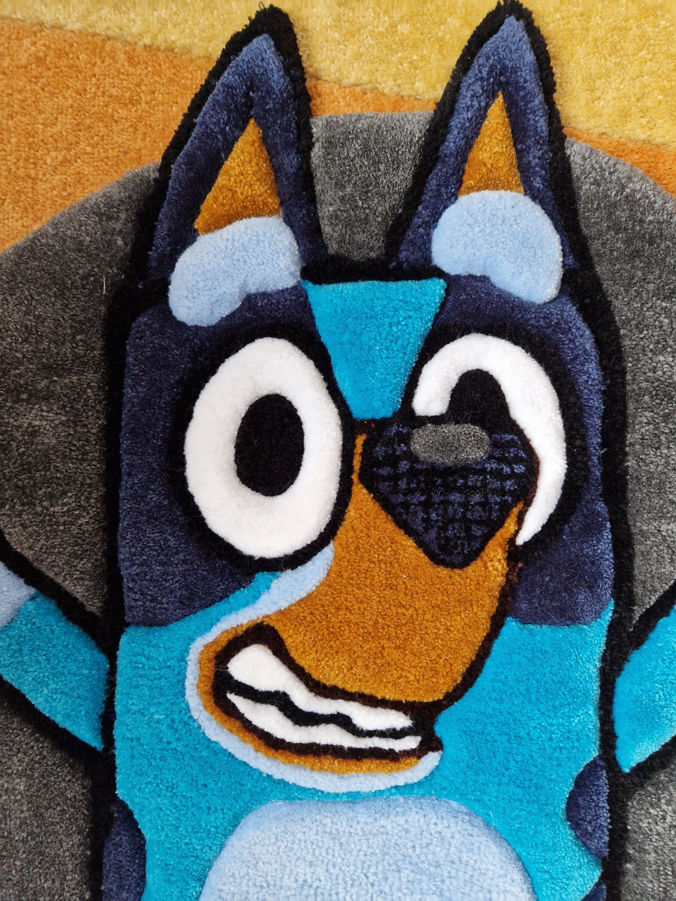 Bluey Custom Tufted Rug - Etsy