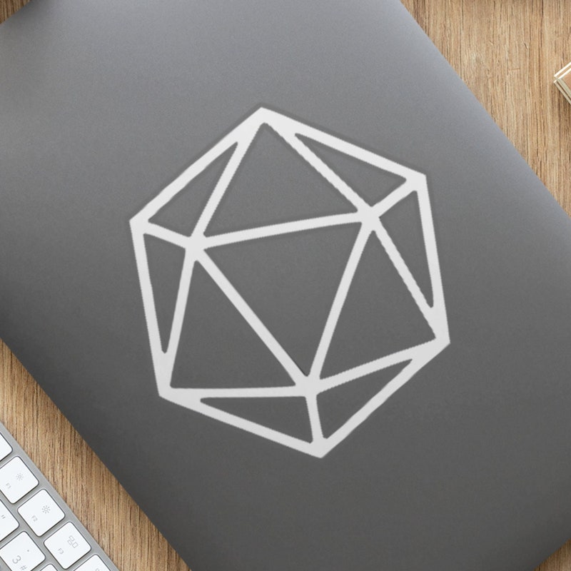 D20 Vinyl Car Stickers - Etsy