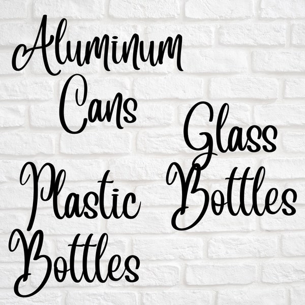 Bottle Recycling Svg - Etsy