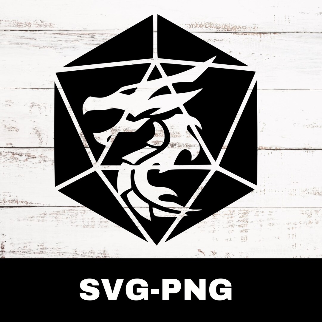 D20 Svg, Dnd Svg, D20 Clipart Png, Dnd Clipart Png, Dnd Digital Cut ...
