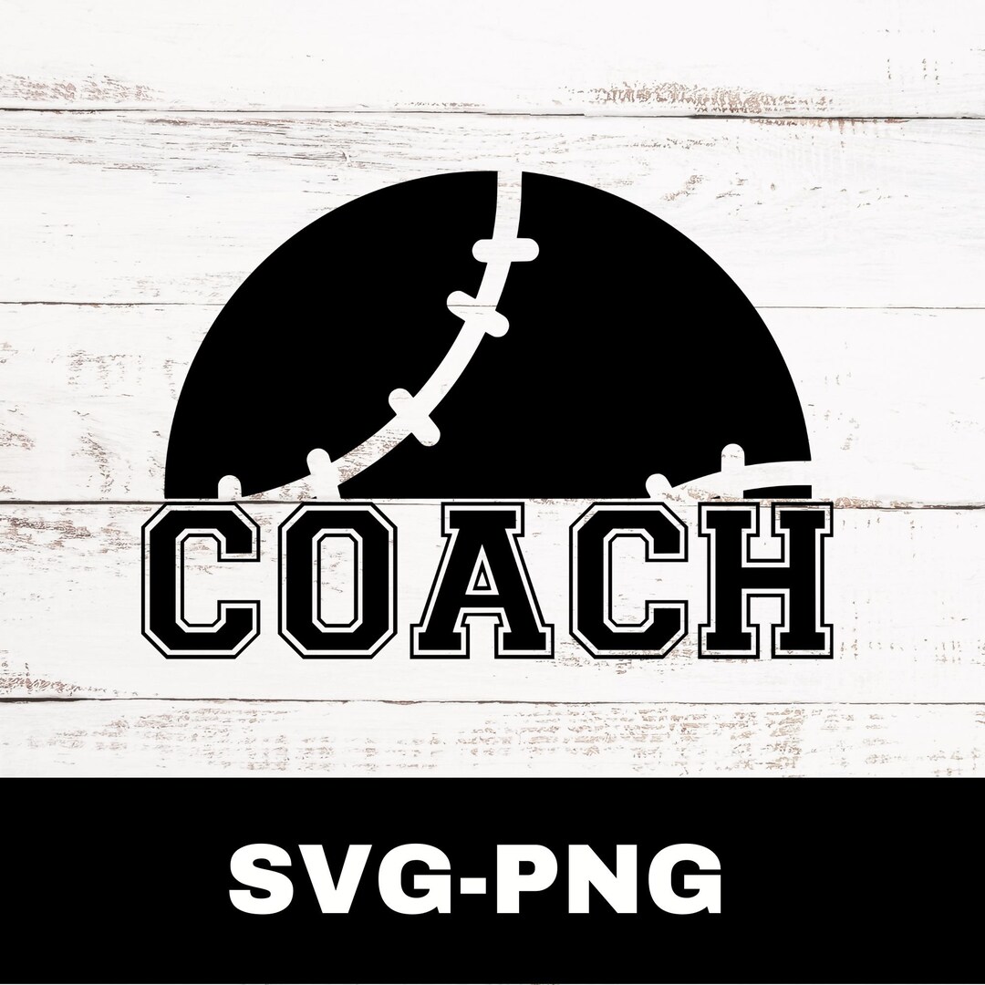 Baseball Coach Svg, Baseball Png, Custom Baseball Svg, Baseball Cut ...