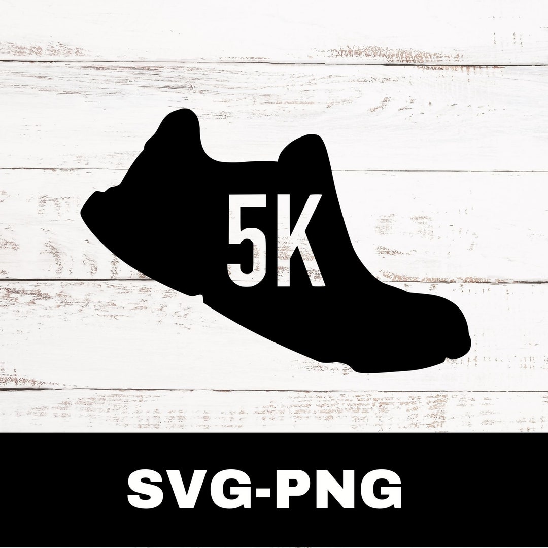 5K Svg, 5K Png, Runner Svg, Runner Cut File, Runner Clipart - Etsy