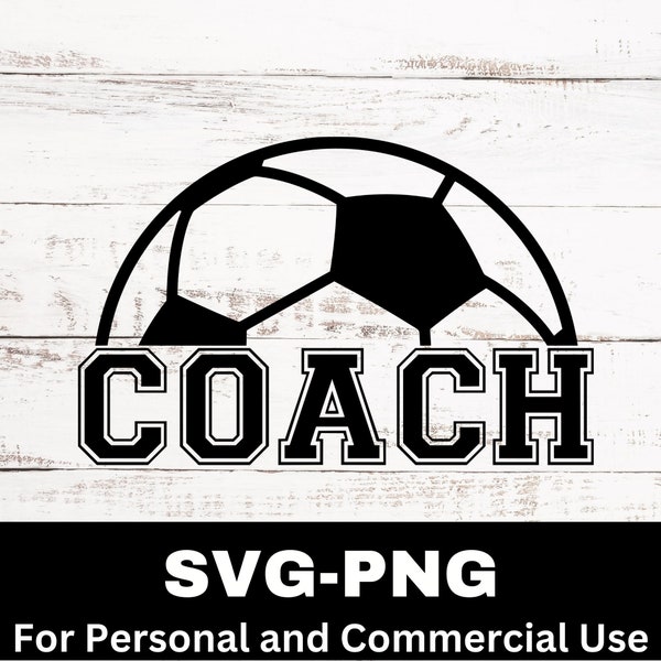 Soccer Coach Svg - Etsy