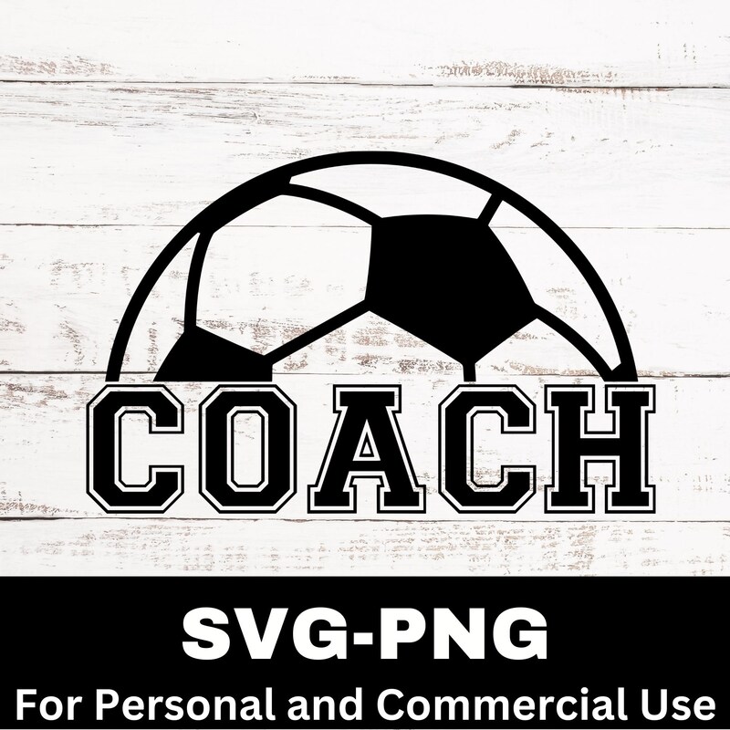Soccer Coach Svg - Etsy
