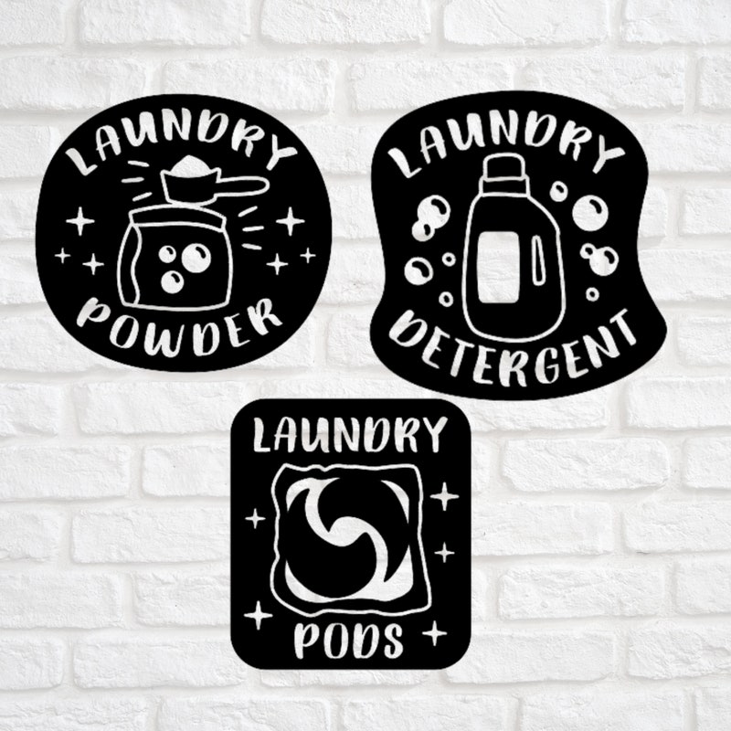 Laundry Detergent Label - Etsy
