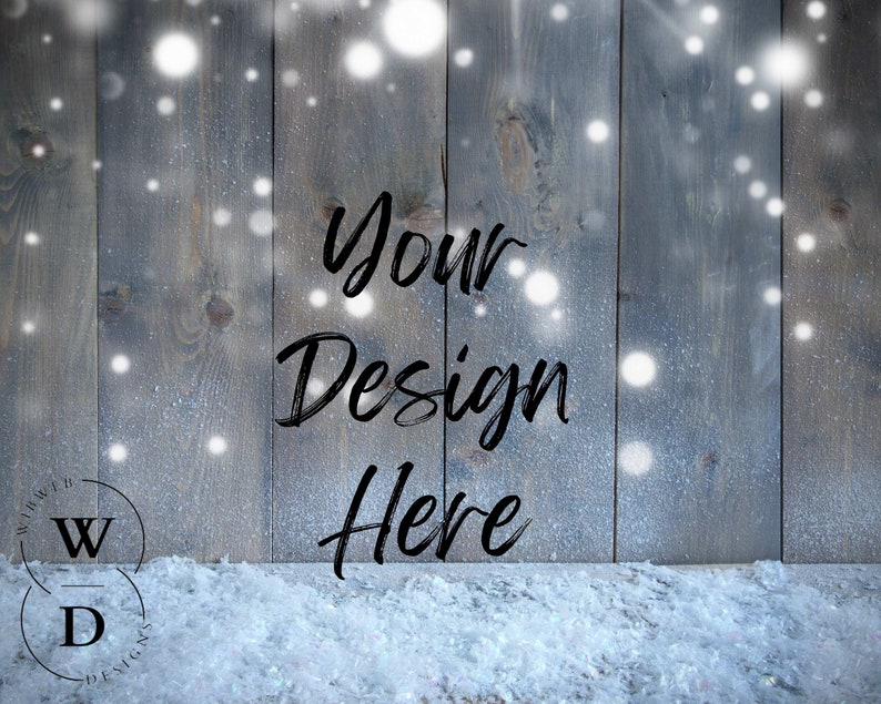 4 Christmas Mockups, Christmas Digital Backgrounds Product Mockup ...