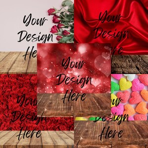 25 Valentine Mockups, Valentine Digital Backgrounds Product Mockup ...