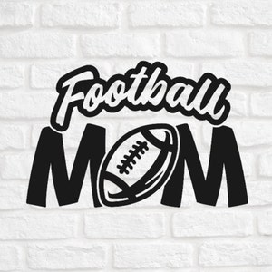 Football Mom Decal, Football Mom Sticker - Etsy