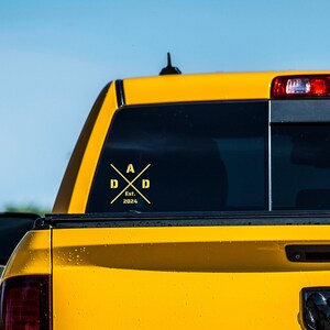 Custom Dad Sticker Vinyl Decal, Dad Laptop Decal Bumper Sticker Father ...