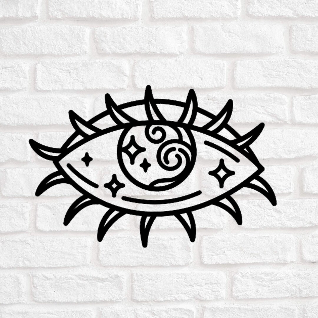 Fortune Eye Sticker Vinyl Decal Fortune Eye Laptop Decal - Etsy