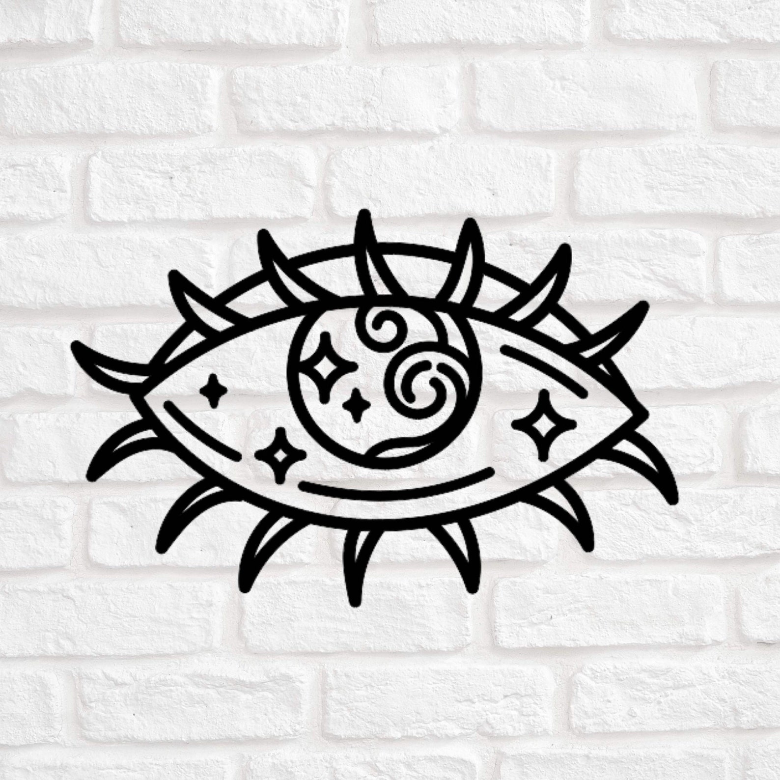 Fortune Eye Sticker Vinyl Decal Fortune Eye Laptop Decal - Etsy