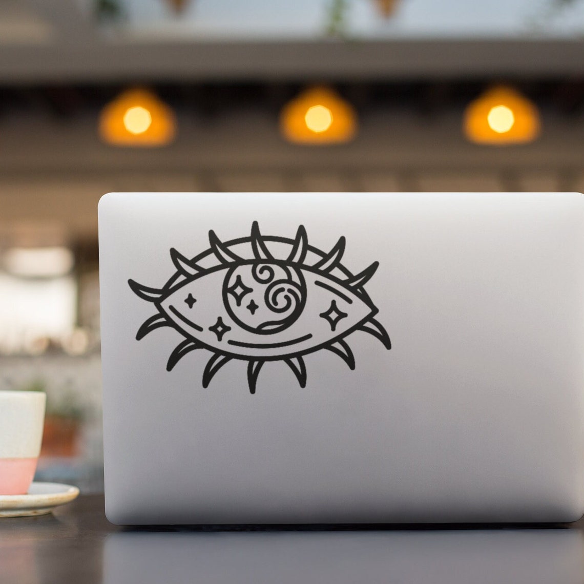 Fortune Eye Sticker Vinyl Decal Fortune Eye Laptop Decal - Etsy