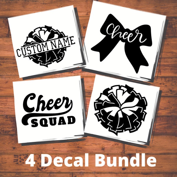 Cheer Bow Decal - Etsy
