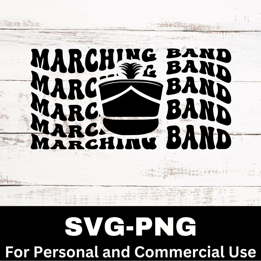 Marching Band Svg, Band Png, Band Cut File, Marching Band Clipart ...