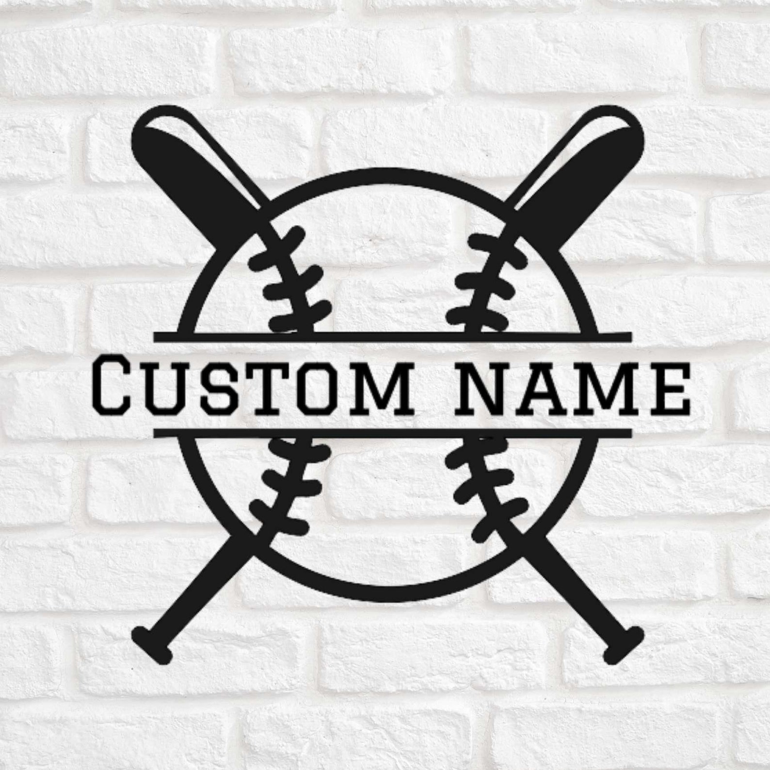 Baseball Name Sticker Vinyl Decal Custom Baseball Helmet - Etsy