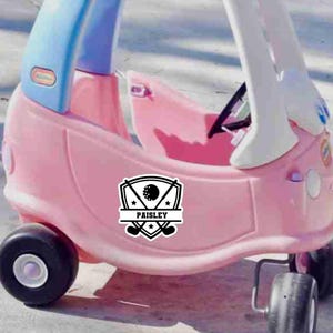 Custom Golf Cart Vinyl Decal, Custom Player Golf Cart Sticker Decal - Etsy