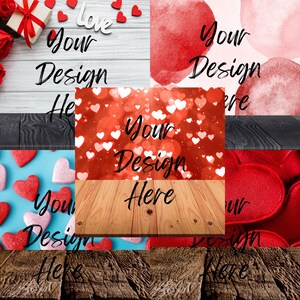 25 Valentine Mockups, Valentine Digital Backgrounds Product Mockup ...
