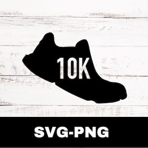 10K Svg, 10K Png, Runner Svg, Race Running Cut File, Runner Clipart ...