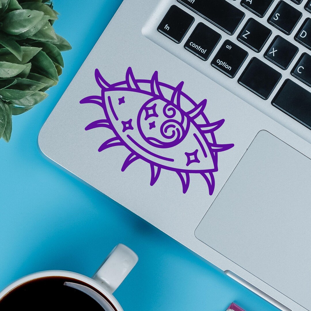 Fortune Eye Vinyl Decal Sticker: Mystical Laptop/bumper Art - Etsy