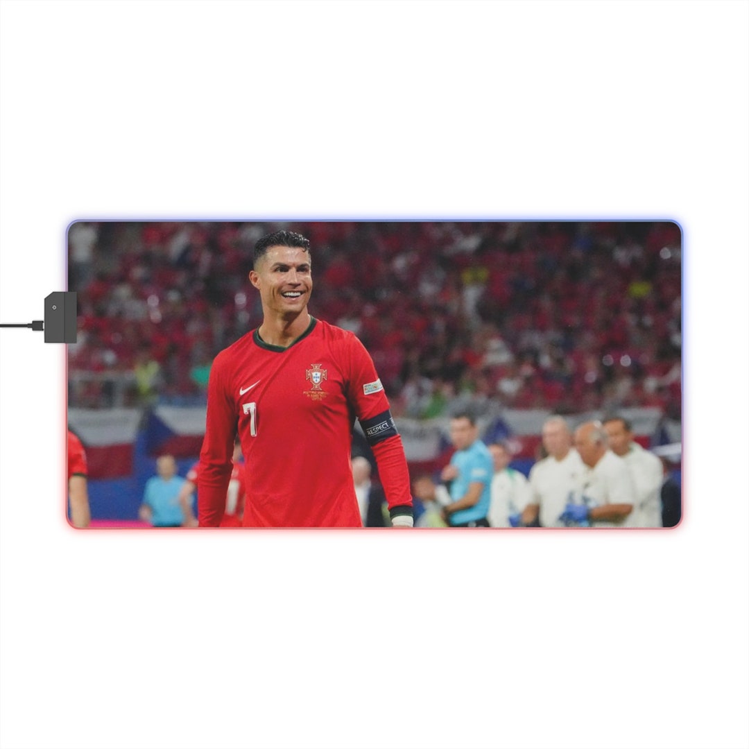 Cristiano Ronaldo CR7 LED Gaming Mouse Pad - Etsy