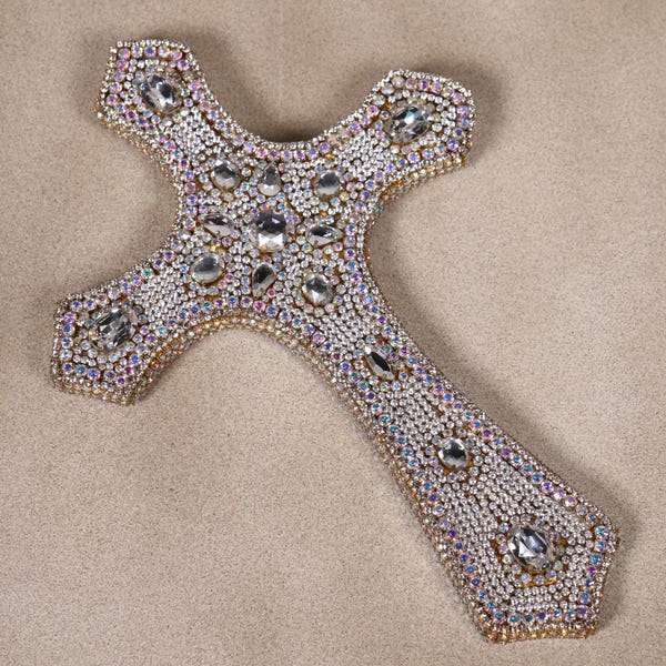 Jeweled Wall Cross - Etsy