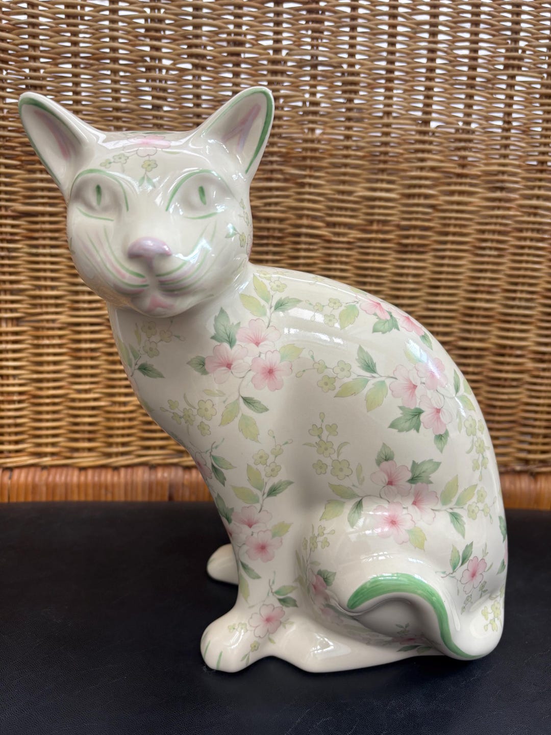 Vintage Meiselman Majolica Imports Italian Pottery Cherry Blossom ...