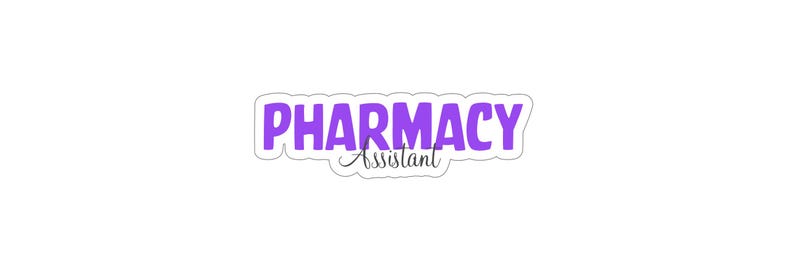 Pharmacy Assistant (purple) Sticker - Etsy