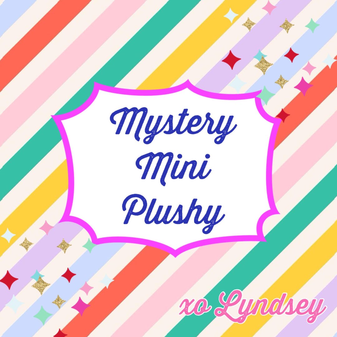 Mystery Mini Plushy (clip Option Available) - Etsy