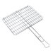 44cm Steel Braai Outdoor Cooking Grid Grill Basket for Barbecue BBQ ...