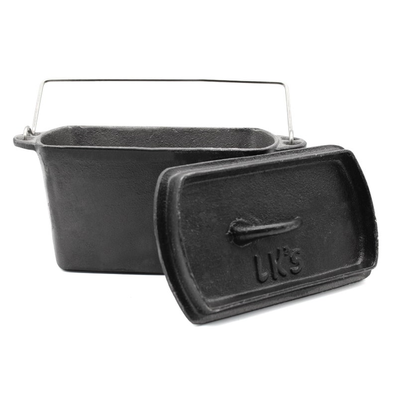 Cast Iron Bread Pot With Lid Cooking Stew Campfire Stove Dutch Oven ...