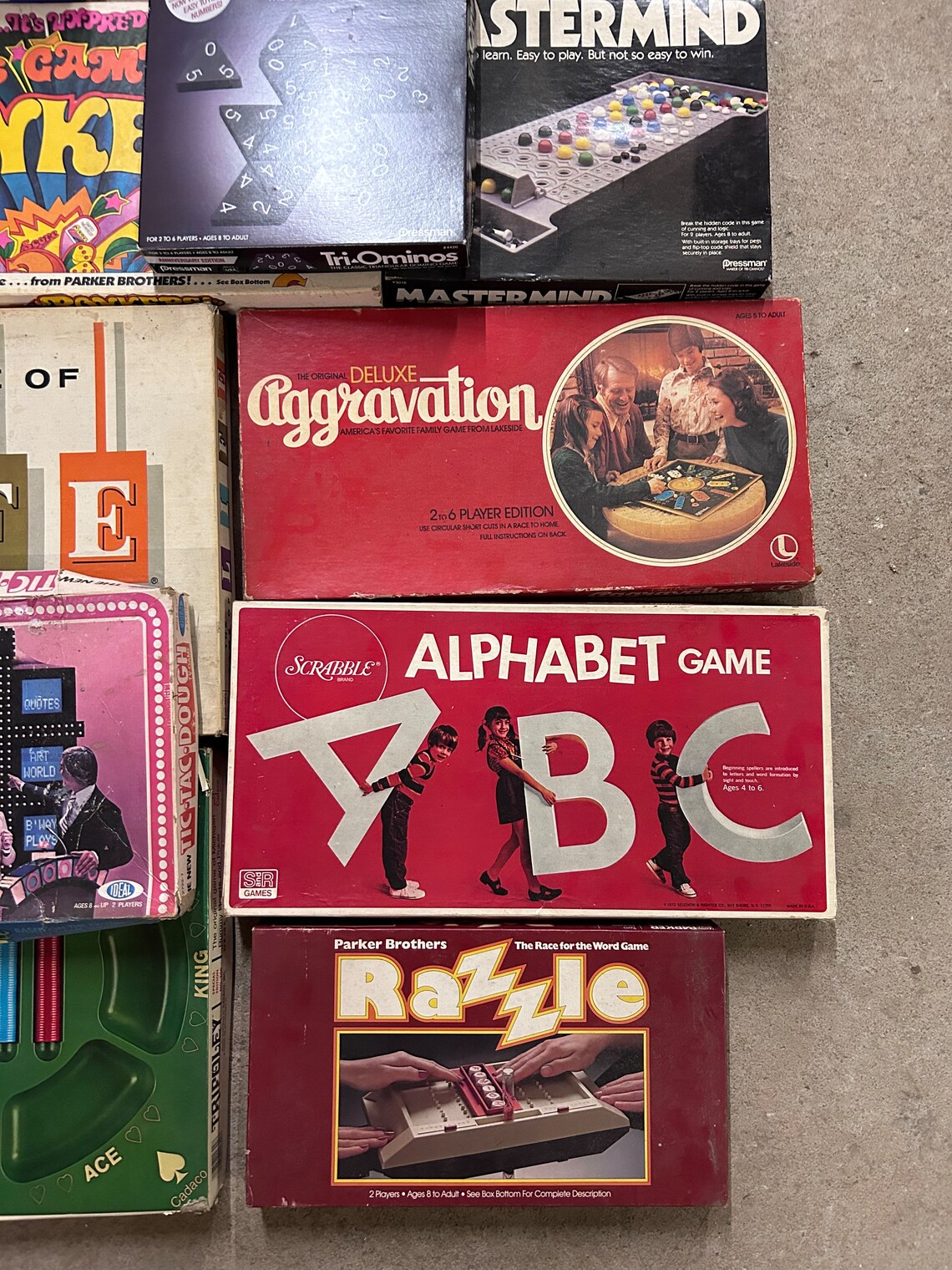 Vintage Board Game Bundle - Etsy