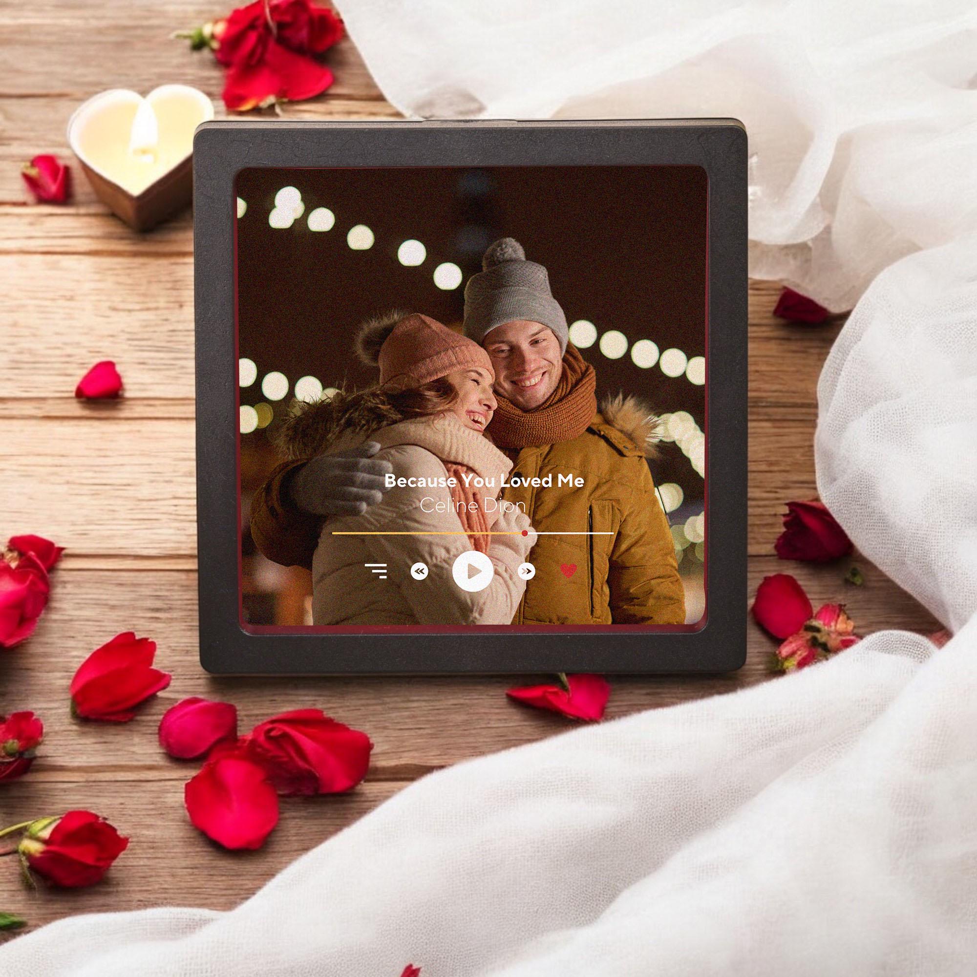 Personalized Music Fridge Magnet,photo & Music Refrigerator Magnet ...