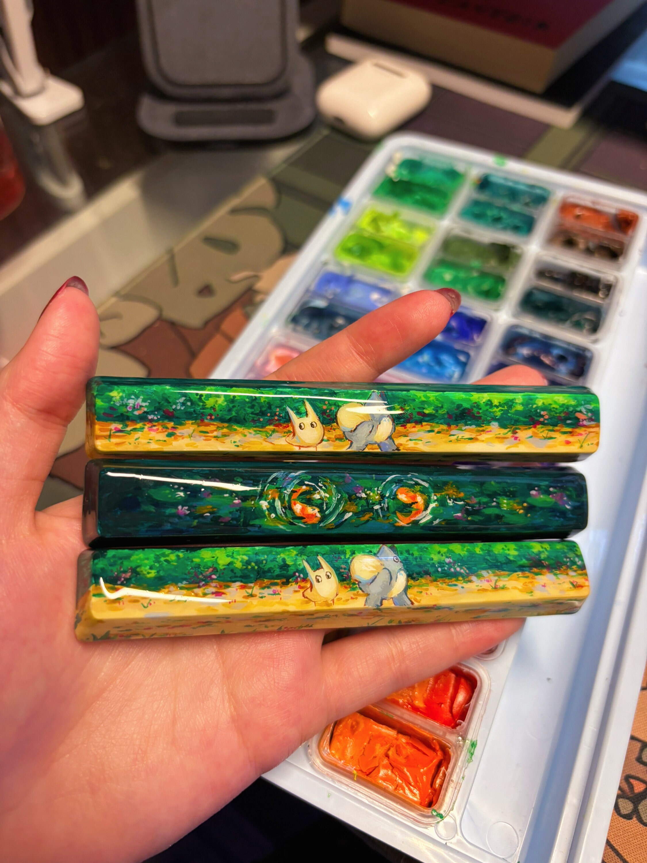 Custom Painted Spacebars - Etsy