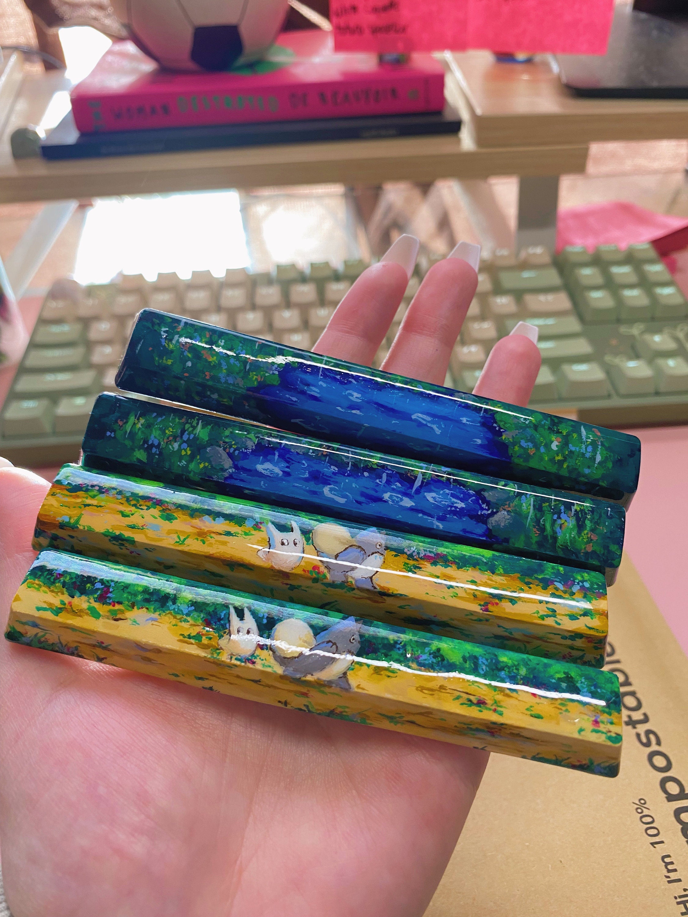 Custom Painted Spacebars - Etsy