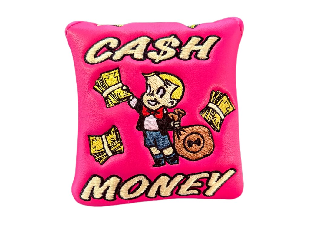 B&B Golf Cash Money Mallet Putter Headcover - Etsy