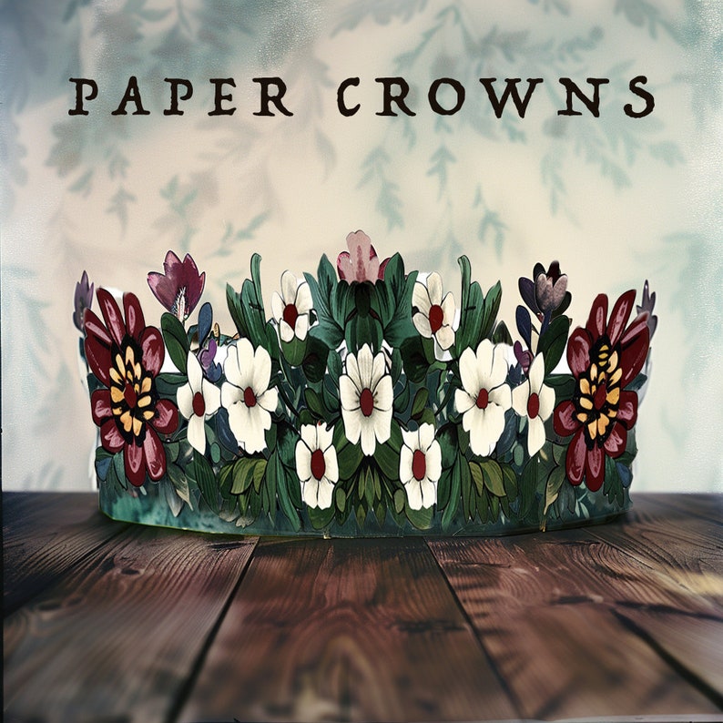 Midsummer Flower Crown Printable - Etsy