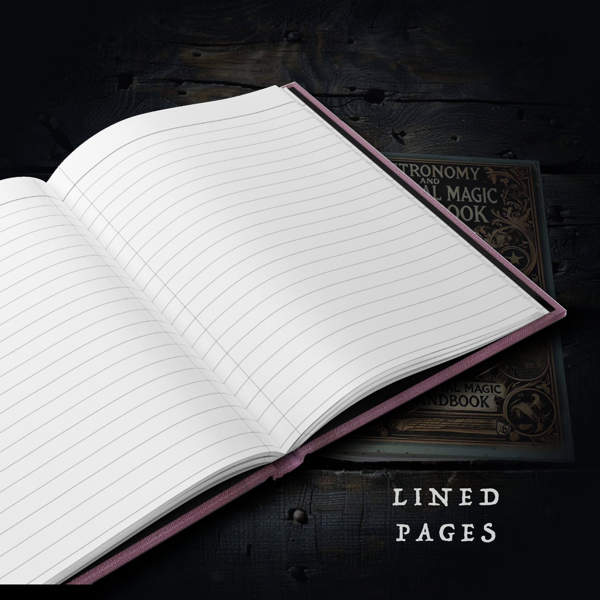 Magic School Book Journals | Blank & Lined Pages | Vintage Victorian ...