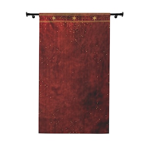Magical Blackout Curtains: Starry Night, Celestial Dreams, Wizard Decor ...