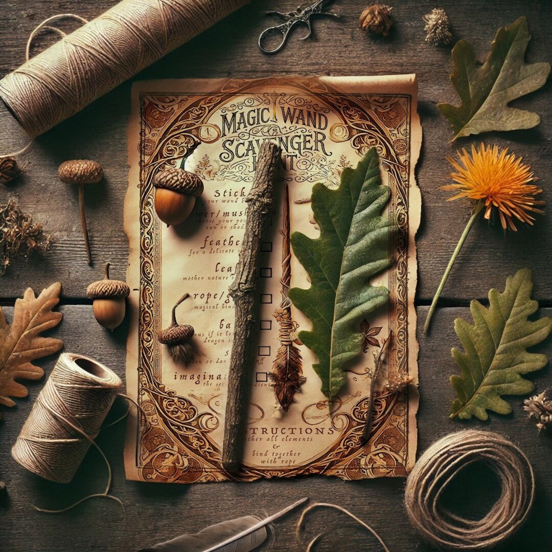 Magic Wand Scavenger Hunt - Etsy