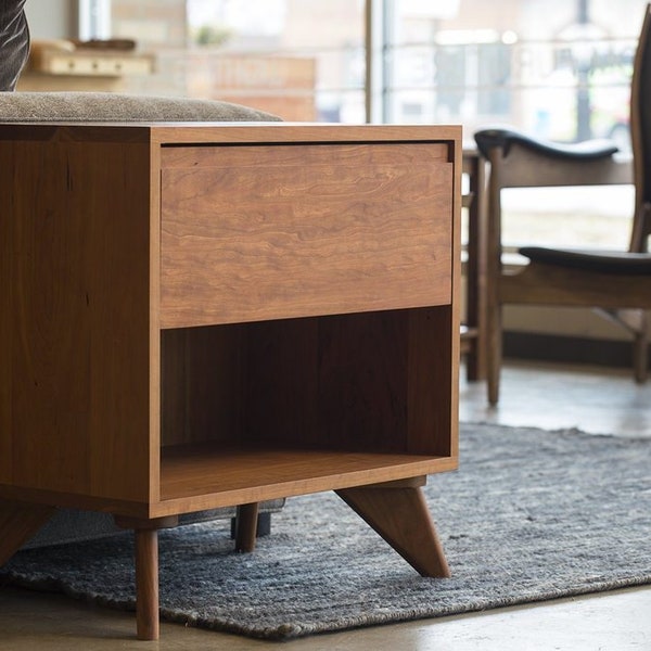 Mcm End Table Drawer - Etsy